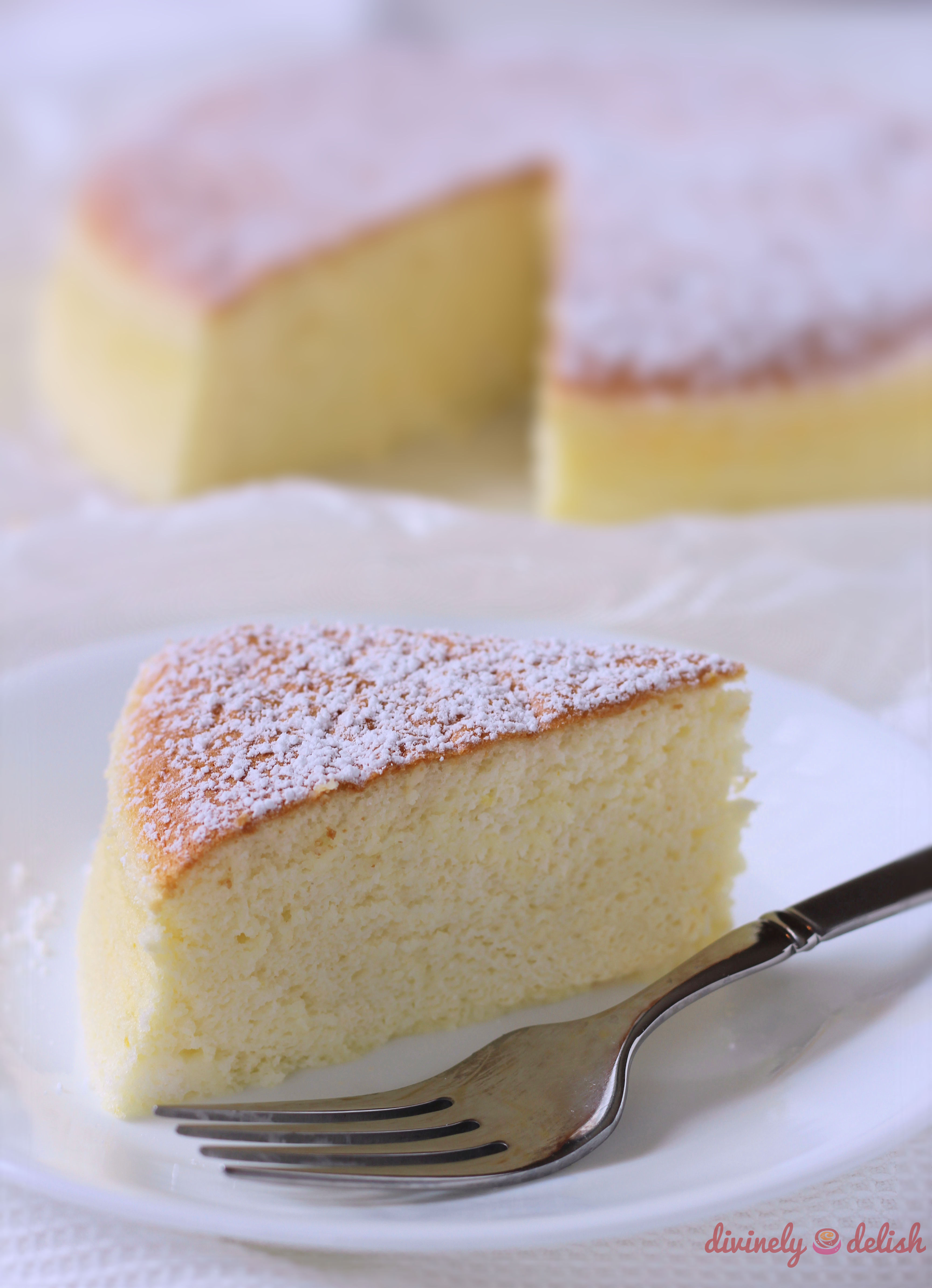 Japanese Cheesecake | Divinely Delish