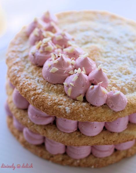 Almond Dacquoise | Divinely Delish