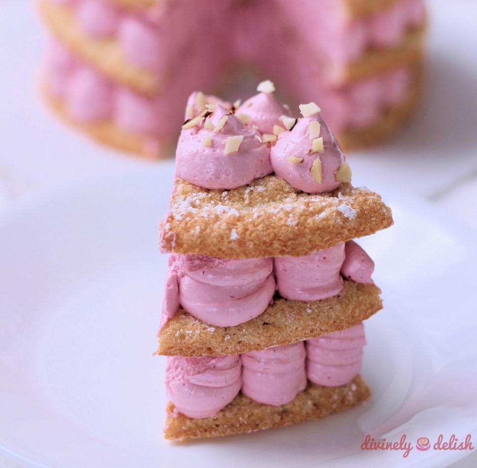 Almond Dacquoise | Divinely Delish