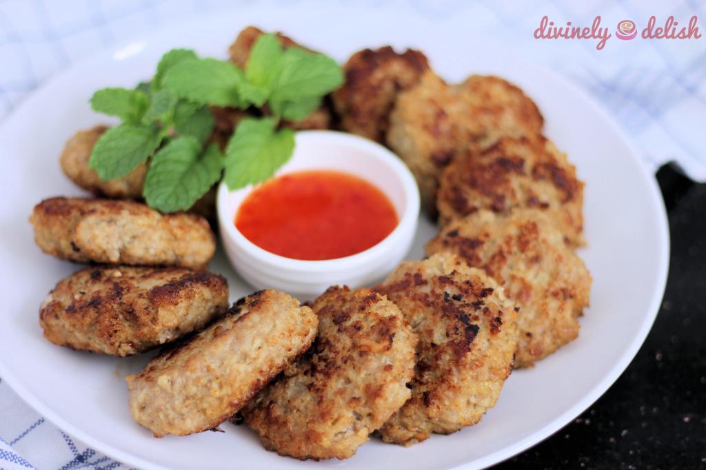 Chinese-Style Meat Patties | Divinely Delish