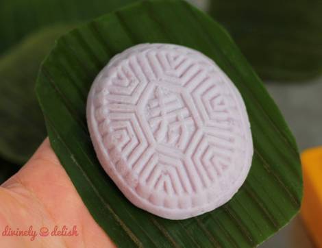 Purple Sweet Potato Angku Kuih | Divinely Delish